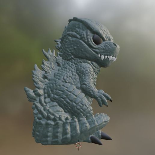 🐉 Godzilla・ STL File for ・Cults