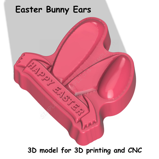 STL file Easter Bunny Ears Stl File 📁 ・3D printable model to download・Cults