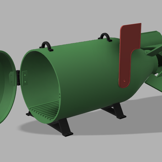 STL file Fatman replica mailbox 📫 ・3D printable design to download・Cults