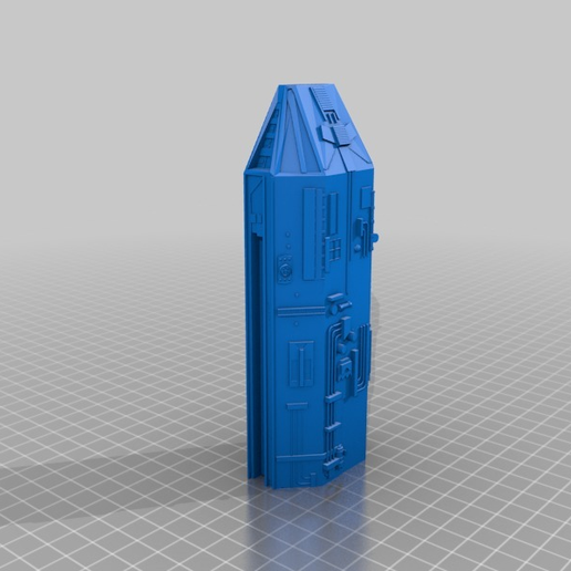 🎲 Altered launchtubes for Battlestar Galactica TOS(remix: only landing ...