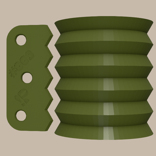 Free STL file Pottery rib tool #009 (120 angle 5 teeth) 🎨 ・Object to ...