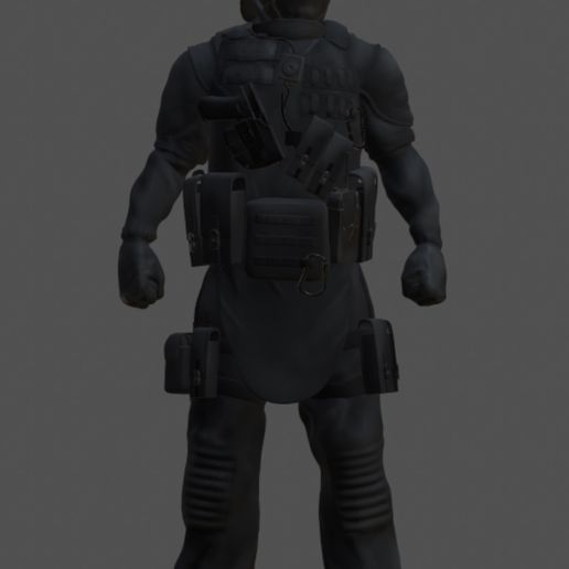 Archivo STL GIGN GIPN REDADA POLICÍA GENDARMERÍA SWAT BRI 🎨 ・Plan ...