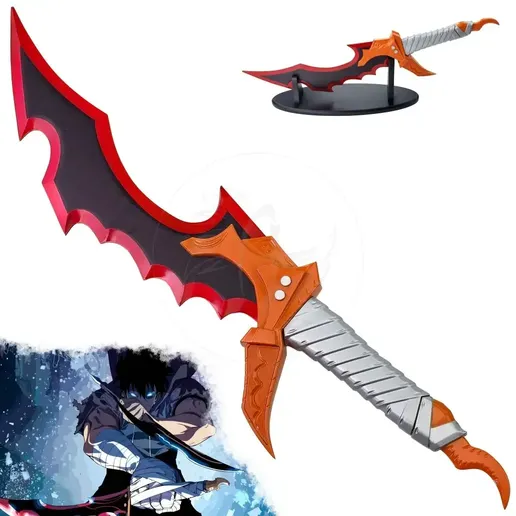 🗡️ Espada Demoníaca (Solo Leveling) – Modelo 3D・Archivo STL para ...