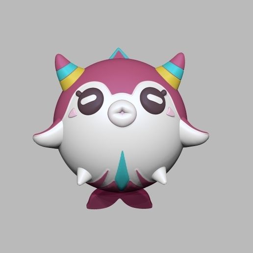 🐠 Mualani Pufferball Genshin Impact・Free STL File for 3D printing・Cults
