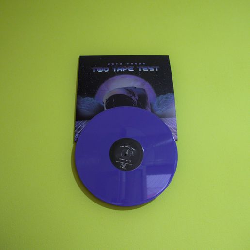 record wall display mount