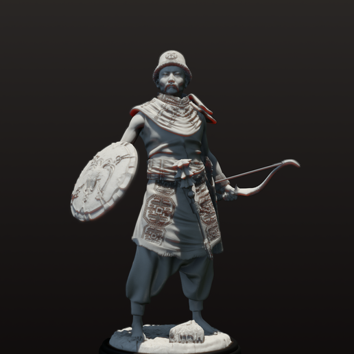 🗿 Ulgen- Turkic mythology・ 3D File for 3D printing・Cults