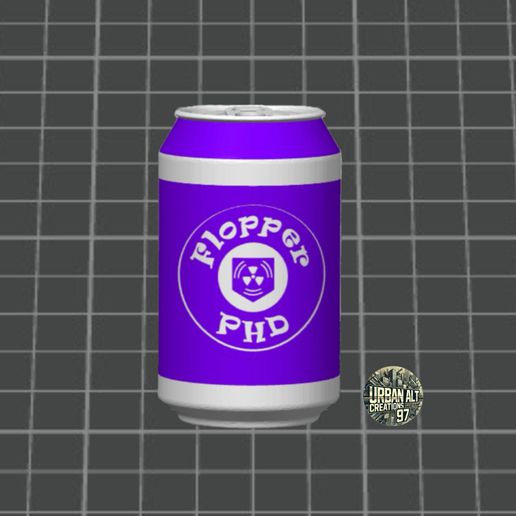 STL file COD Zombies PhD Flopper can 🥫 ・3D printing idea to download・Cults