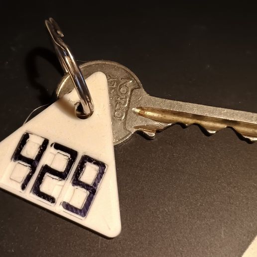 Free STL file Key tag 🔑 ・3D printable model to download・Cults