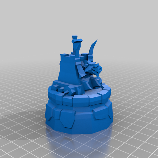 🗺️ World of Warcraft WoW Chess Set Pieces - WMV models・Free 3D File for ...