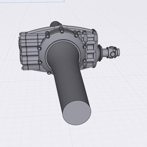 🥵 HOT ROD Quick Change rear diff with optional axles N covers・ STL File ...