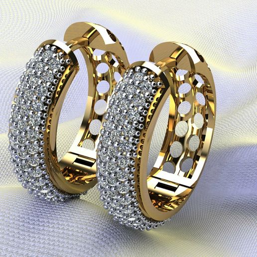 STL file EARRING CLICK JEWELRY 💍 ・3D printer design to download・Cults