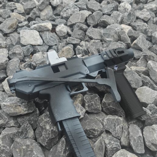 🌈 Rainbow Six Siege - SMG-12・ 3D File for 3D printing・Cults