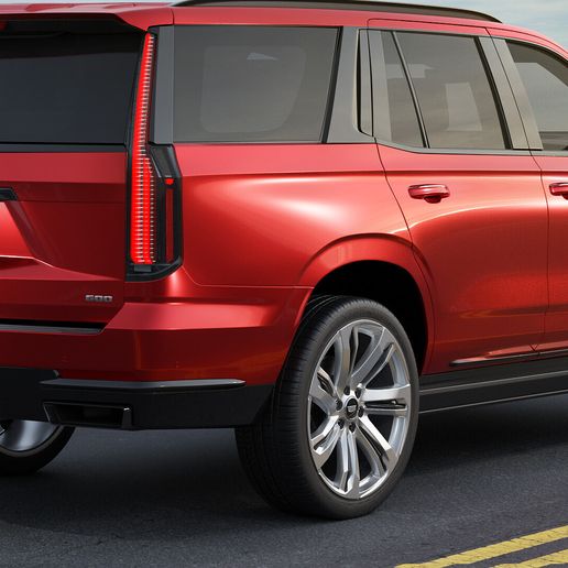 🚗 Cadillac Escalade SUV 2025・ STL File for 3D printing・Cults