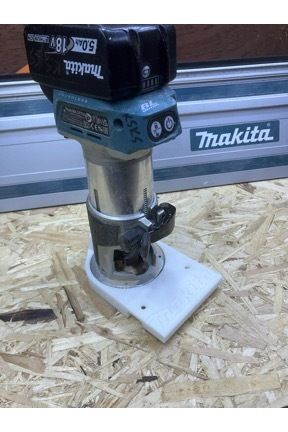 Archivo STL Makita 18V Palm Router Track Base Slider Circle Cutter 🟣 ...