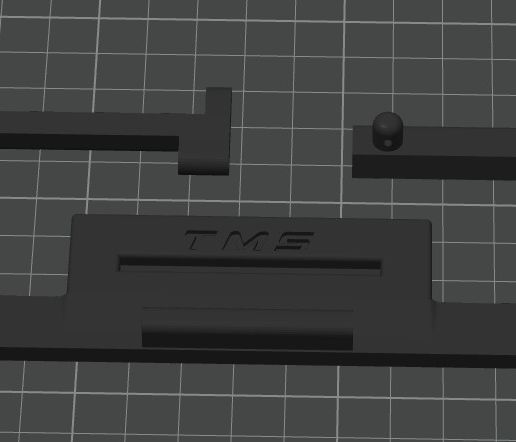 🚁 Rear bumper body Foldable element Zuul IFS2/ rear bumper・ 3MF File ...