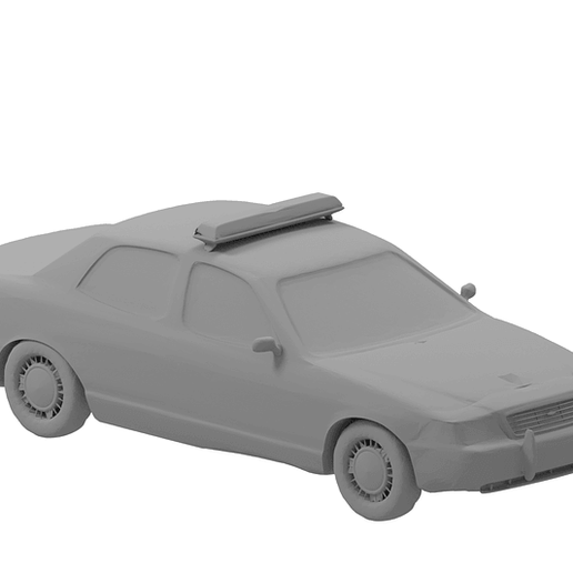 3D file Police Car 🚓 ・3D printable model to download・Cults