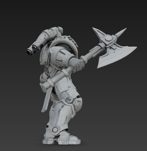 🦸 3D Printable Iron Oath ‘Guardian’ Heavy Infantry Armor – Fearless ...