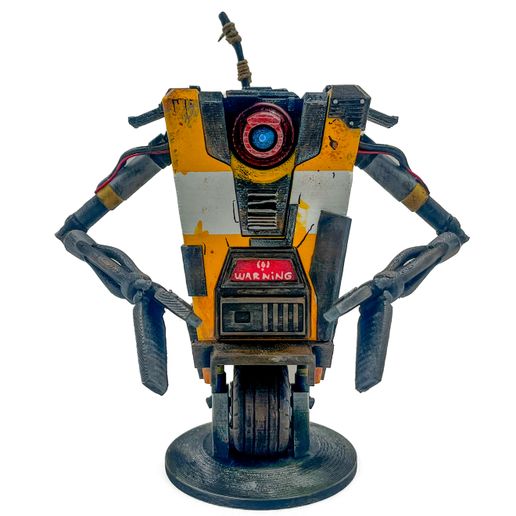 🤖 Robot Claptrap Borderlands・Archivo 3D para Impresión 3D・Cults