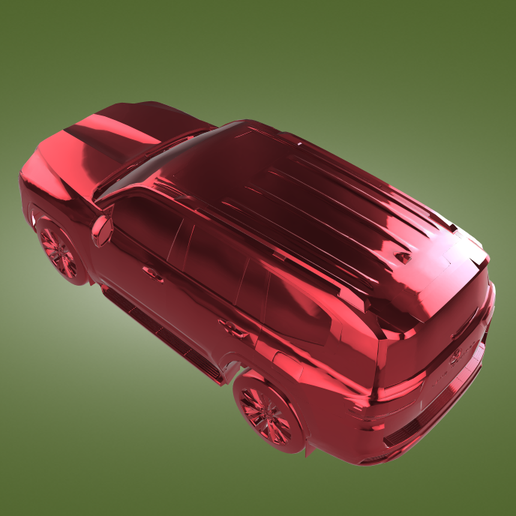 OBJ file Toyota Land Cruiser ZX 2022 🚗 ・3D print model to download・Cults