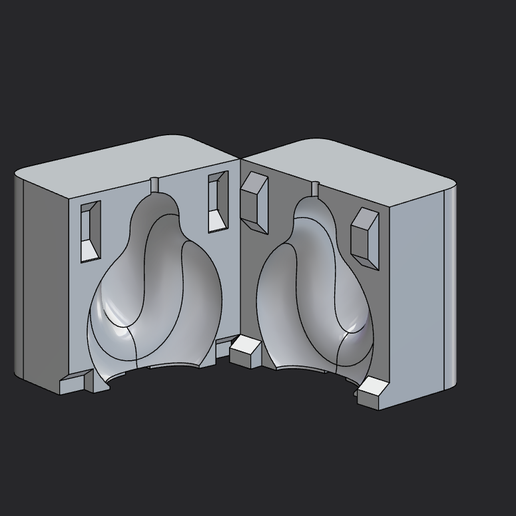 STL file Candle mold - abstract 2 🕯️ ・Template to download and 3D print ...