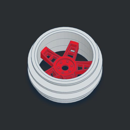 🛞 custom 7mm hex wheel 1/24 scale・ STL File for 3D printing・Cults