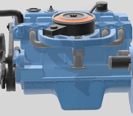 🌆 Slant 6 Chrysler・ 3D File for 3D printing・Cults