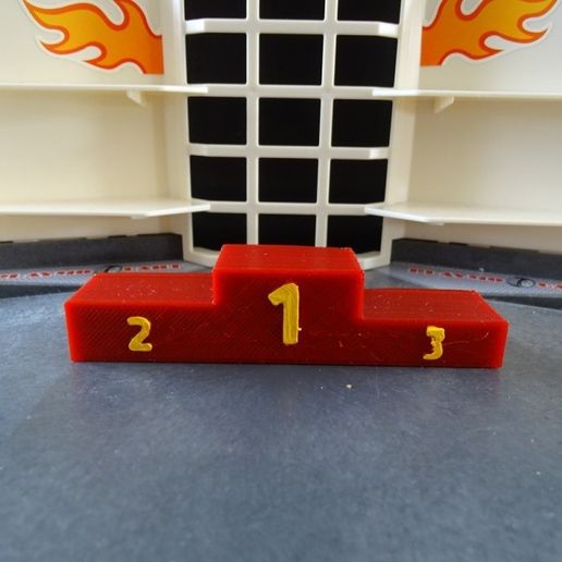🚗 Miniature podium・Free 3D File for ・Cults