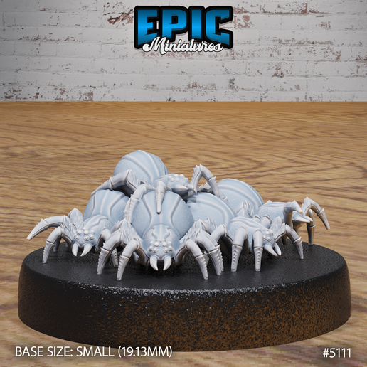 🕷️ Spider Swarm Set ‧ DnD Miniature ‧ Tabletop Miniatures ‧ Gaming ...