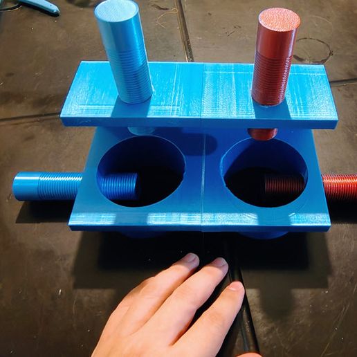 🧞‍♂️ Soporte para tubo de mesa / Table tube support・ STL File for 3D ...