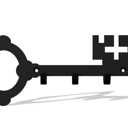 STL file Key hanger The key 🔑 (3MF)・3D print model to download・Cults