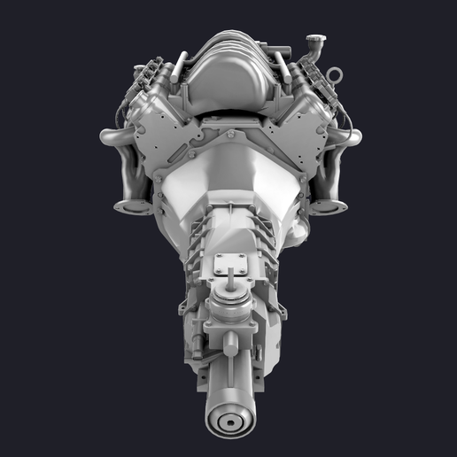 🚗 LS3 Engine 3D MODEL・ 3D File for 3D printing・Cults
