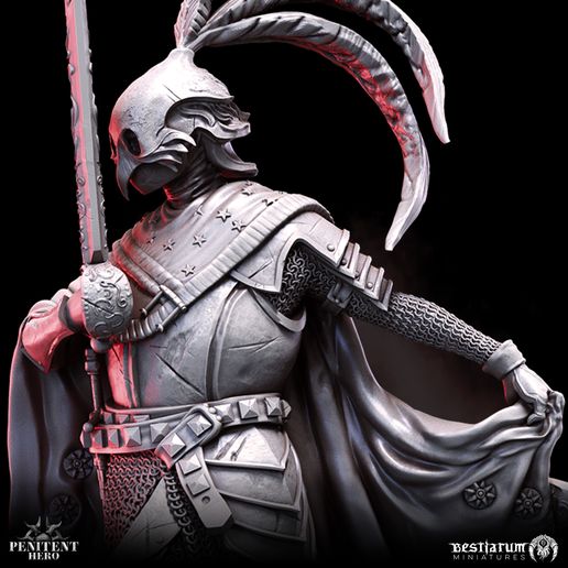 🦅 Hawk Knight・ 3D File for 3D printing・Cults