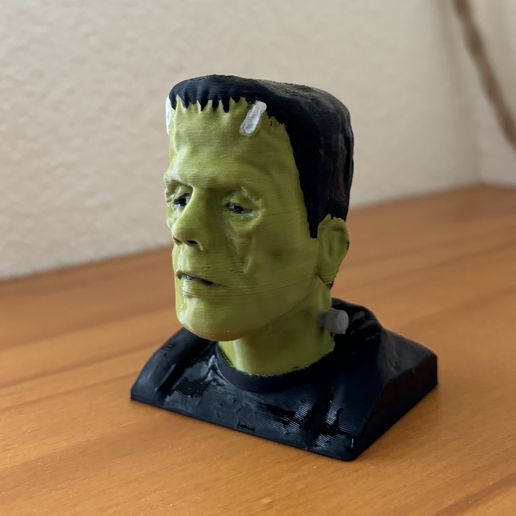 STL file Frankenstein 🎃 ・3D print design to download・Cults