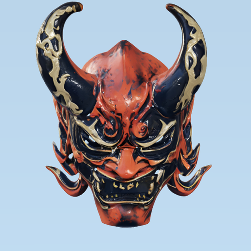 Бесплатный STL файл Shamanic, Demonic Mask 🐉 ・Модель 3D-принтера для ...