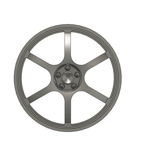 Free STL file ESR AP6 Inspired Rims for Tamiya 1:24 Car Kits 🚗 ・3D ...