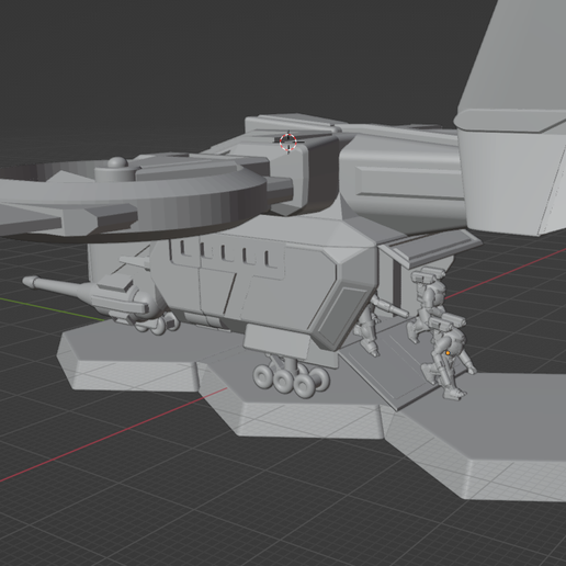 ♟ Cardinal Transport VTOL・Free 3D File for 3D printing・Cults