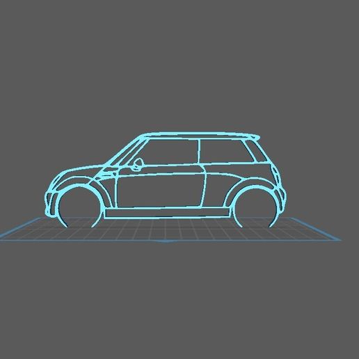 👾 Mini Cooper - S R53・ STL File for 3D printing・Cults