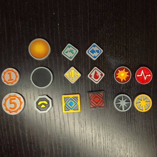 ⭐ Star Wars Shatterpoint Tokens・ 3D File for 3D printing・Cults