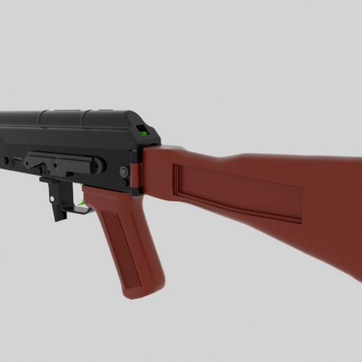 🔫 AK Airsoft Part kit Plastikov (AK74MN)・ STL File for 3D printing・Cults