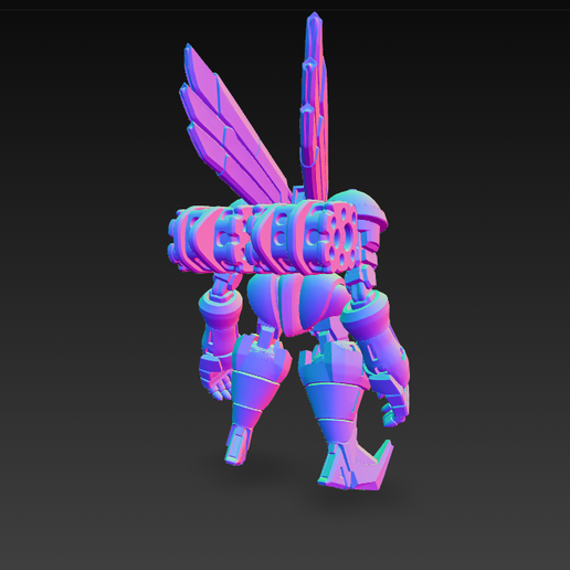 🐉 Rapidmon wick・ STL File for 3D printing・Cults