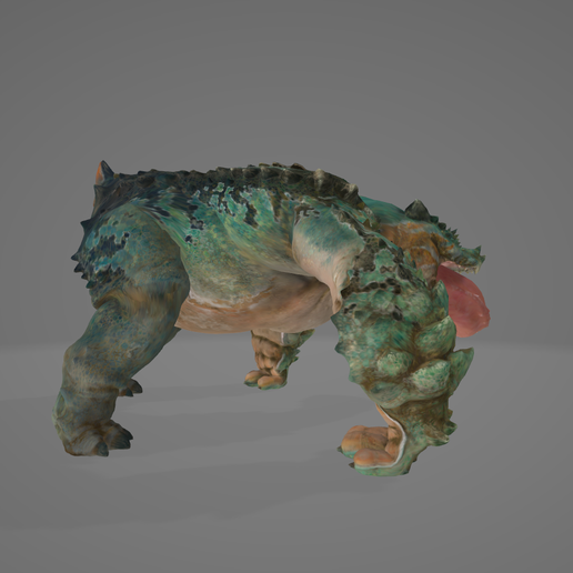 👹 MONSTER HUNTER CHATACABRA・ STL File for 3D printing・Cults