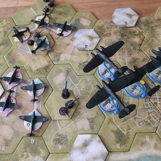 3D print Aircraft + Compatible Organizer Undaunted Battle of Britain・Cults
