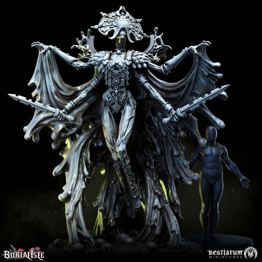 🧙‍♀️ Scythrian High Priestess・ 3D File for 3D printing・Cults
