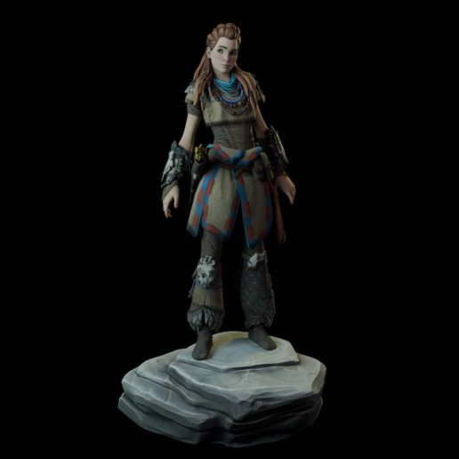 🎮 Aloy・ 3D File for 3D printing・Cults