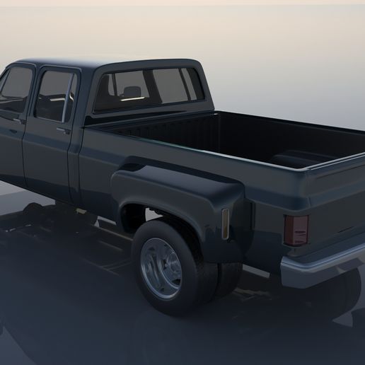 🚙 Chevrolet C30 Crew Cab 1975・ 3D File for ・Cults