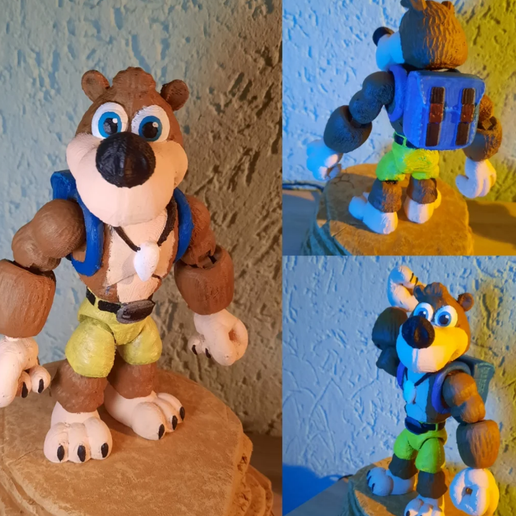 🪕 Banjo Redone! Banjo Kazooie・ STL File for 3D printing・Cults