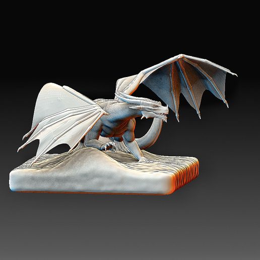 🐉 Dragon 2・Free STL File for ・Cults