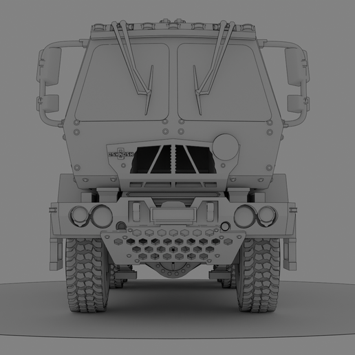 🚚 IDF FMTV TRUCK 3D print model・ STL File for 3D printing・Cults