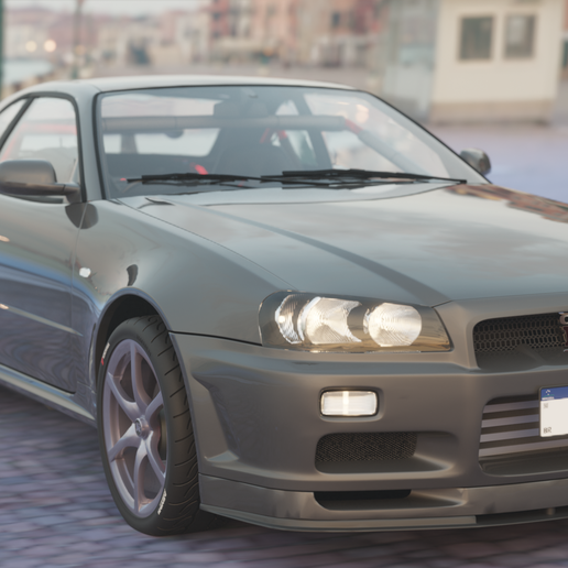 Archivo 3D Skyline GT-R R34 2001 - 3D Model Collection 3D model 🚗 ...