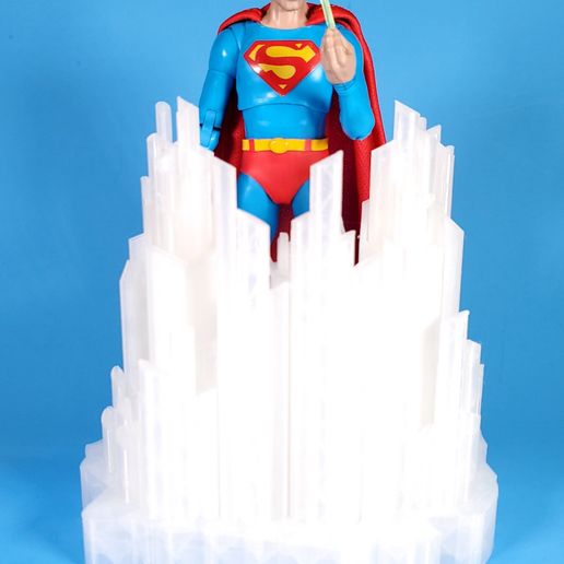 🦸‍♂️ Superman Fortress of Solitude "Computer" Diorama・ STL File for 3D ...